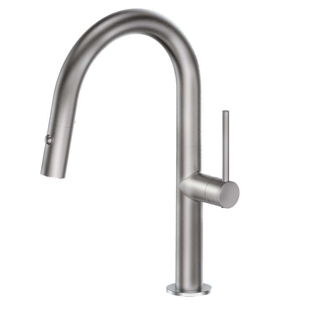 Voltaire Pull Down Kitchen Faucet in Brushed Nickel (VLT-KF-BN) | ZLINE ...