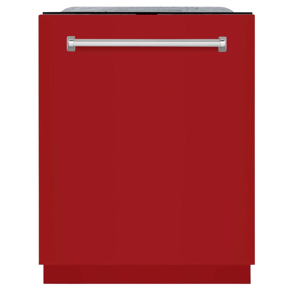 Built-in 24" 3rd Rack Dishwasher in Red Gloss (DWMT-RG-24) – ZLINE ...
