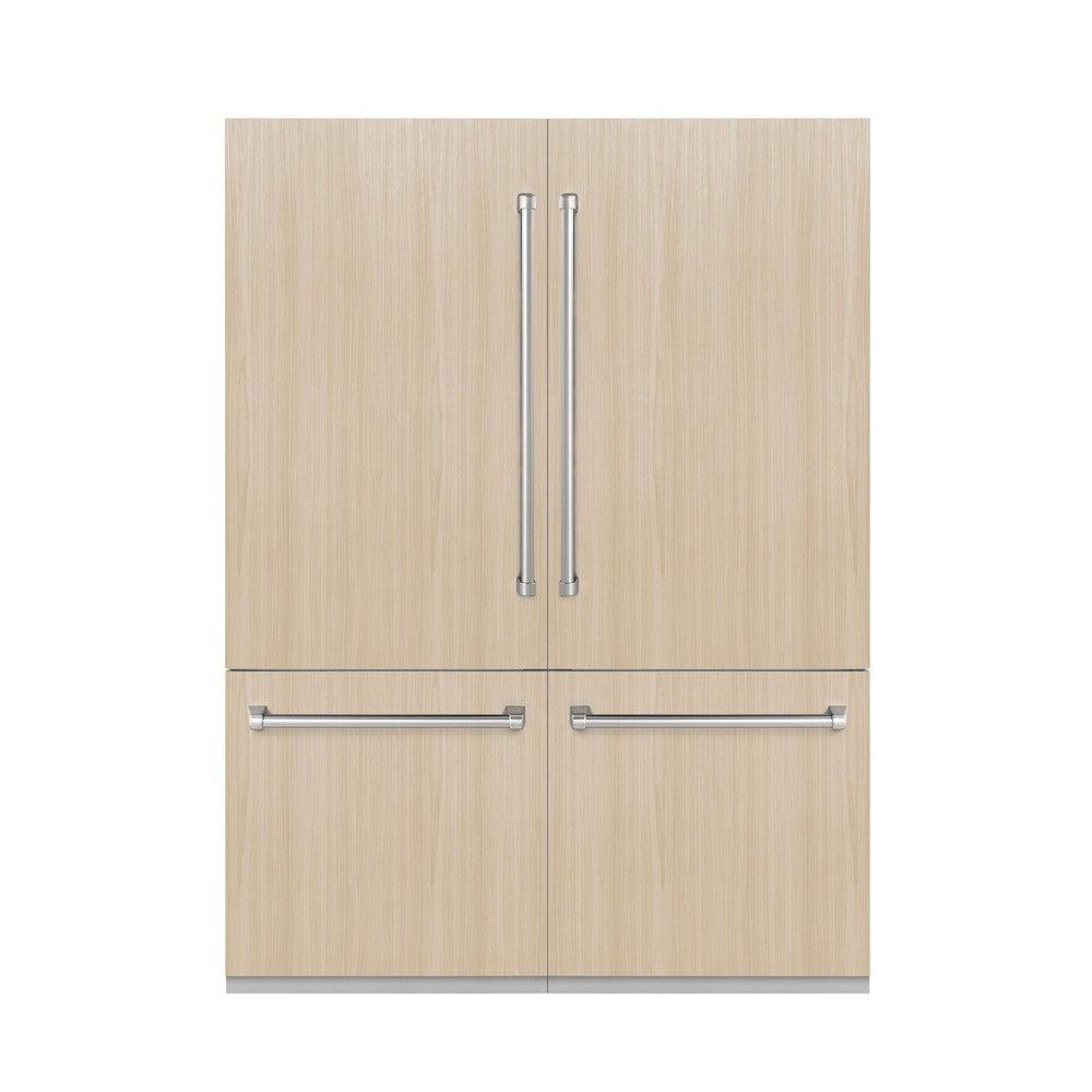 ZLINE 60" Built-in French Door Panel Ready Refrigerator (RBIV-60 ...