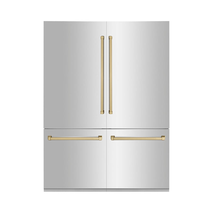 Autograph Edition 60" Built-in Refrigerator with Champagne Bronze ...