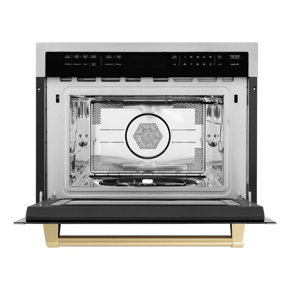 Autograph Edition 24" Microwave Oven with Bronze Handle (MWOZ-24-CB ...