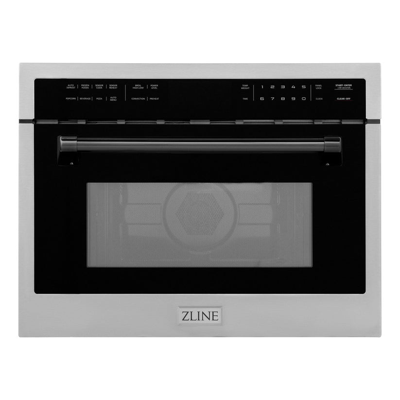 Autograph Edition 24" Microwave Oven with Matte Black Handle (MWOZ-24 ...