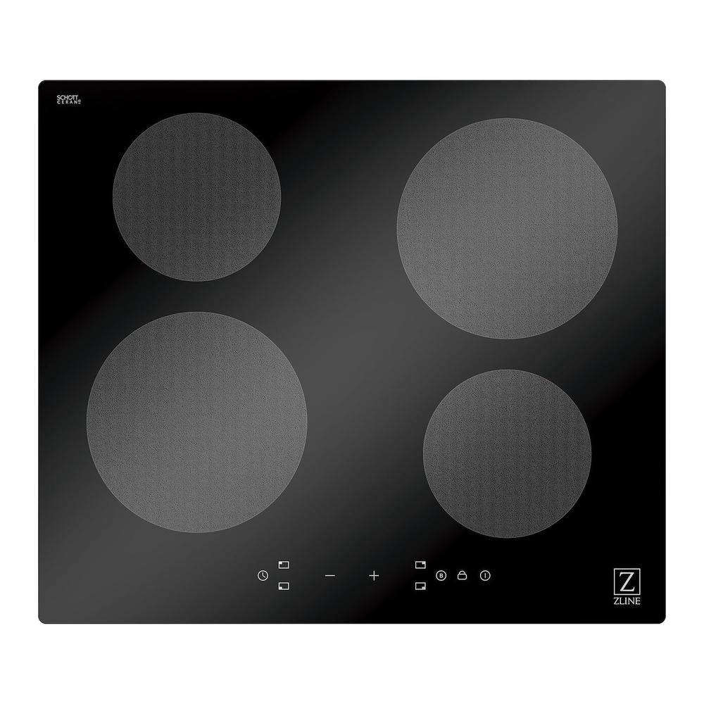 ZLINE Schott Ceran® 24" Induction Cooktop with 4 Burners (RCIND-24 ...