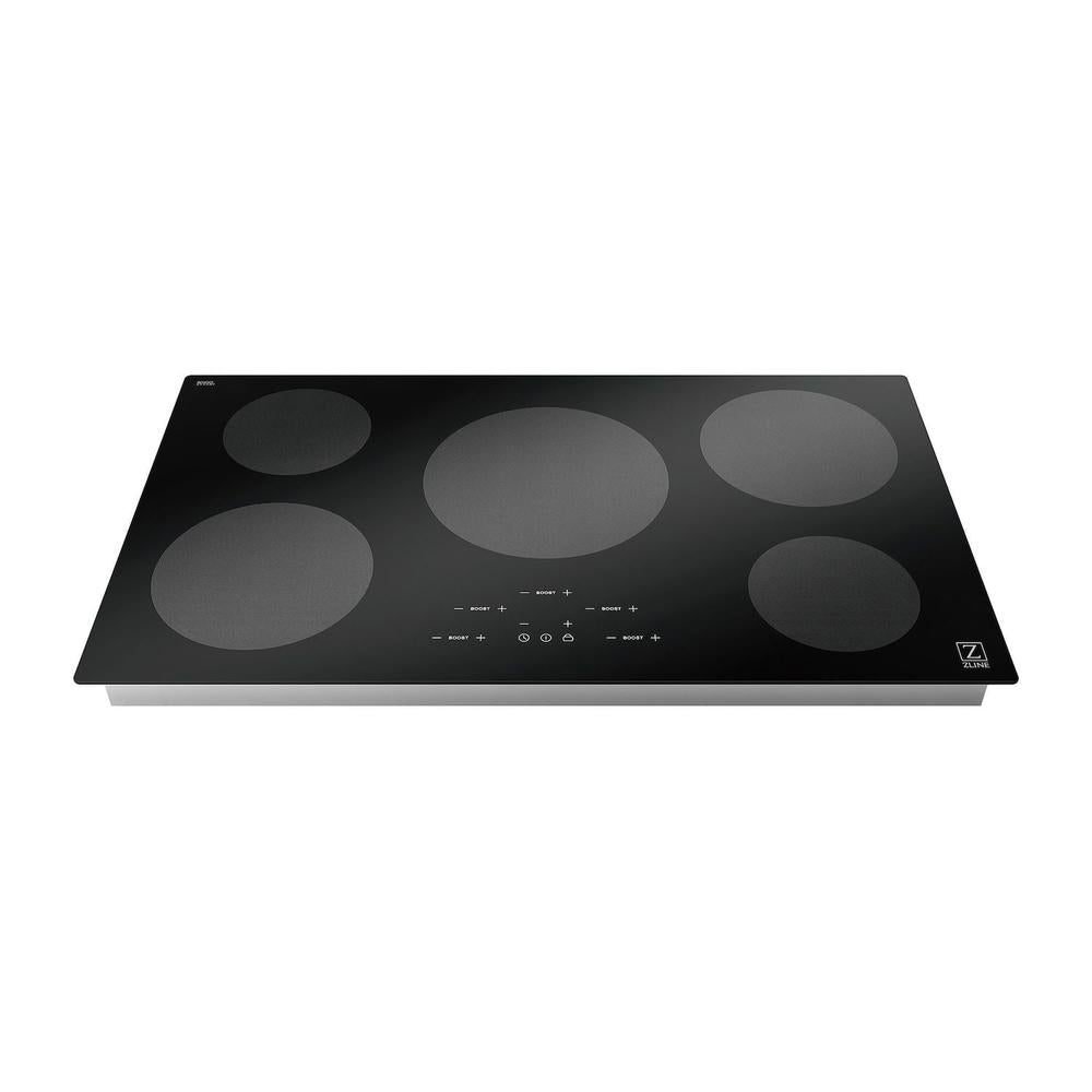 ZLINE Schott Ceran® 36" Induction Cooktop with 5 Burners (RCIND-36 ...