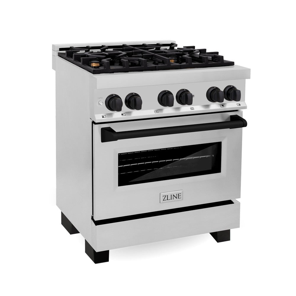 Autograph Edition 30" Legacy Dual Fuel Range with Matte Black Accents ...